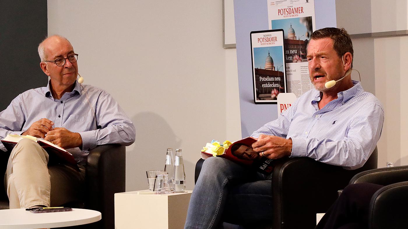 Lesung von Kai Diekmann in Potsdam: Von „Bild“-Hass, Kohl-Kitsch und ...