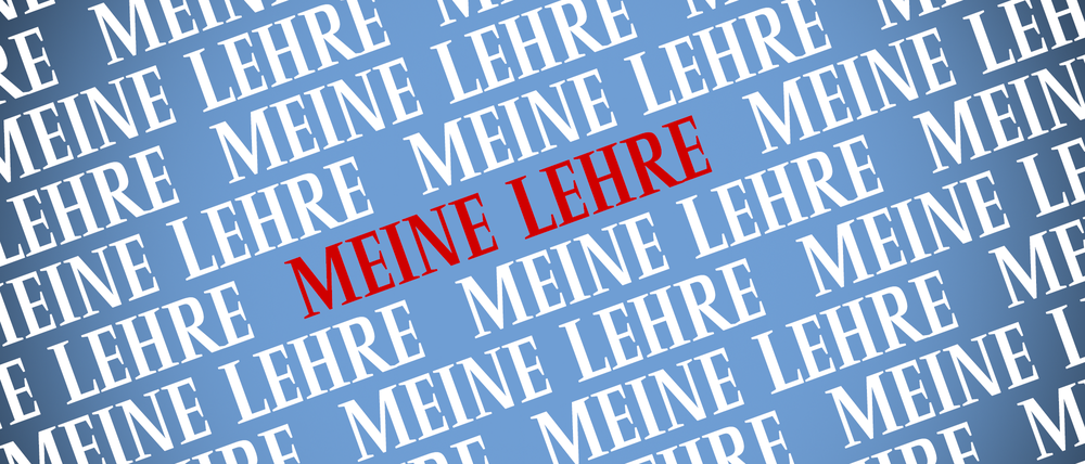 Kolumne: Meine Lehre