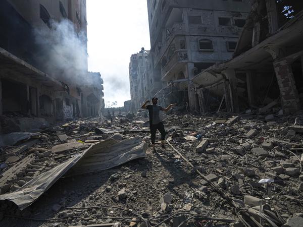 Apokalyptische Bilder aus Gaza: „Wohin? Wir sind obdach- und arbeitslos ...