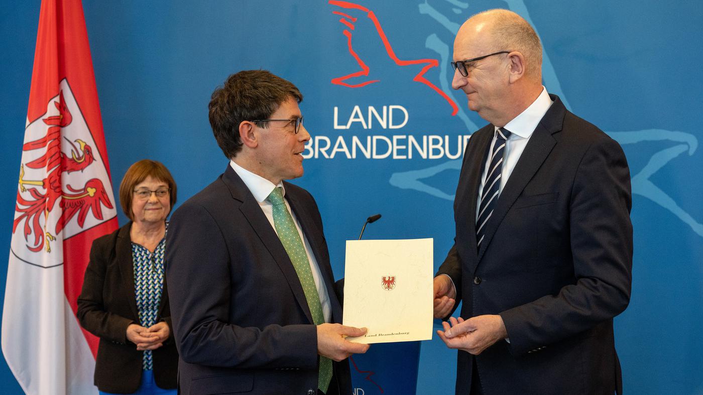 Thomas Götz hat übernommen: Neuer Staatssekretär im Brandenburger ...