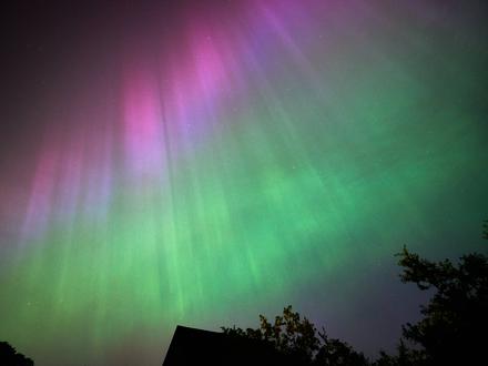 Polarlichter in Deutschland: Erster „extremer“ Sonnensturm seit mehr als 20 Jahren registriert