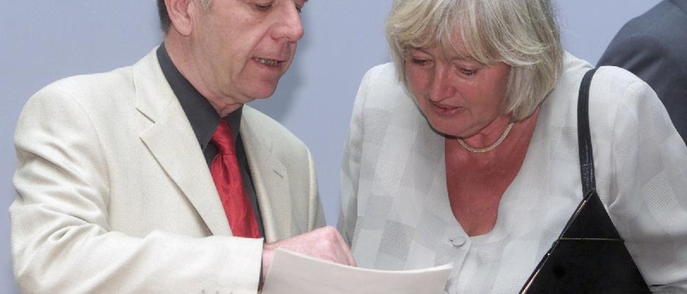 Politische Karriere: Renate Schmidt und Walter Riester ziehen sich zurück