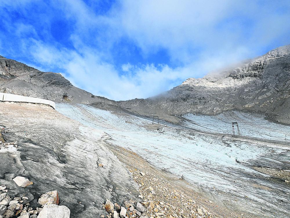 Dramatisches Abschmelzen: Die Gletscher der Alpen tauen in ...