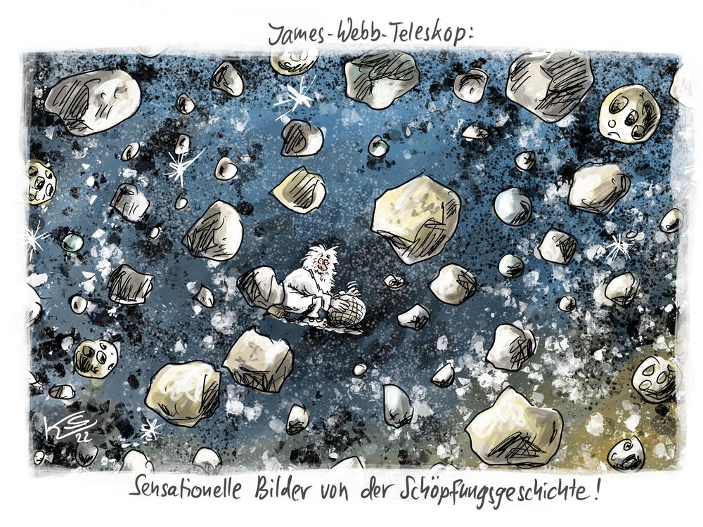 Ein Rückblick in Karikaturen: Kein schönes Jahr, aber ein historisches