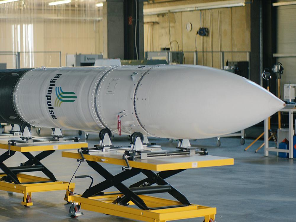 Treibstoff aus Kerzenwachs: Deutsche HyImpulse-Rakete kurz vor dem Start