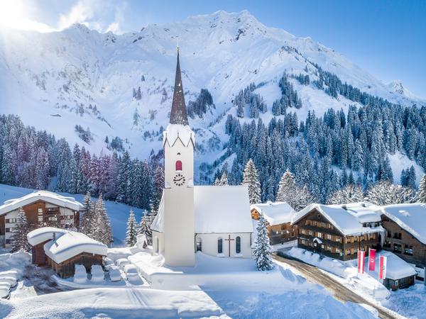 Skisportparadies Warth in Vorarlberg: Das olympische Dorf