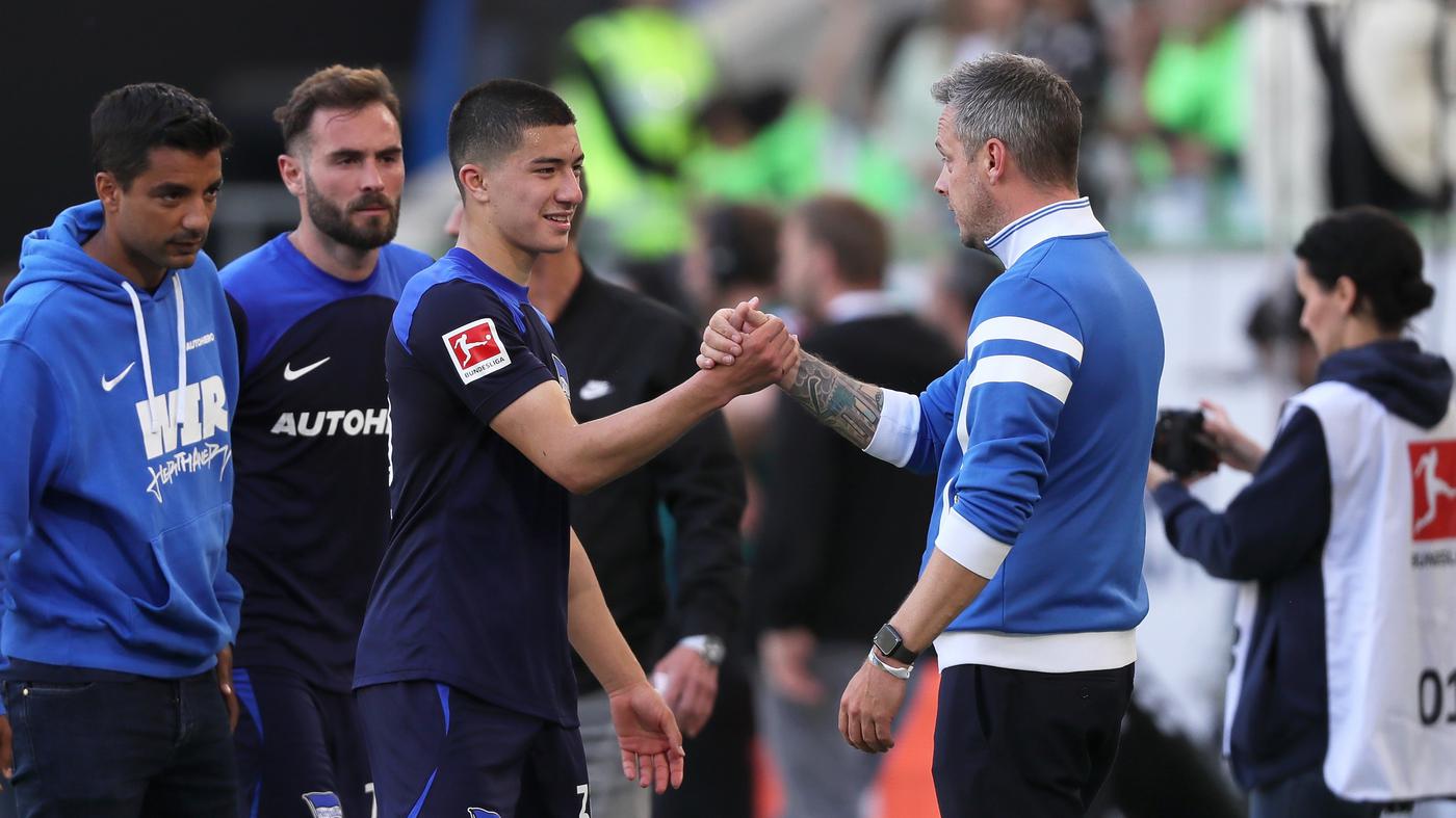 So kann’s gehen: Gegen Wolfsburg spielt bei Hertha BSC die Jugend vor