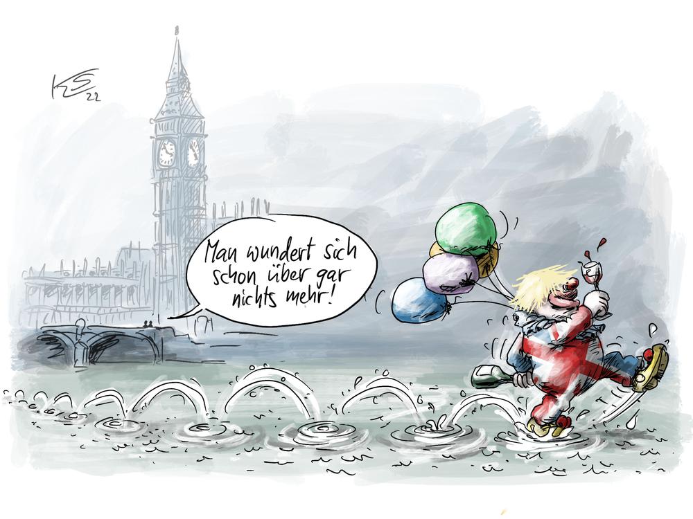 Ein Rückblick in Karikaturen: Kein schönes Jahr, aber ein historisches