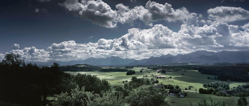 Michael Ruetz im Museum für Fotografie: Kosmos und Chiemgau