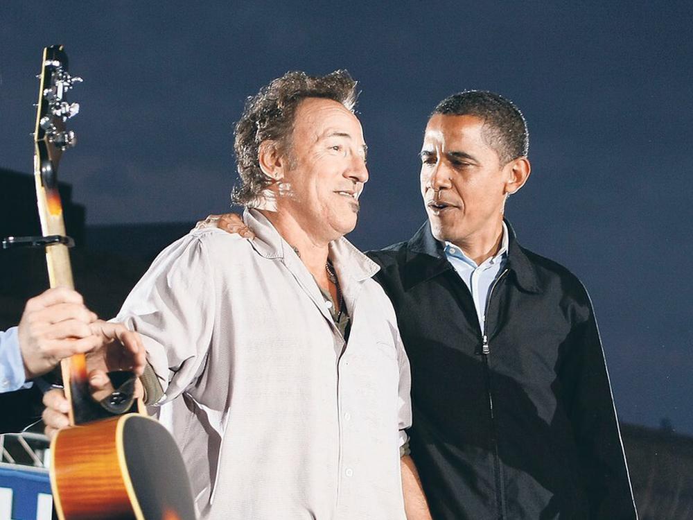 Barack Obama und Bruce Springsteen: Zwei Träumer, eine Nation