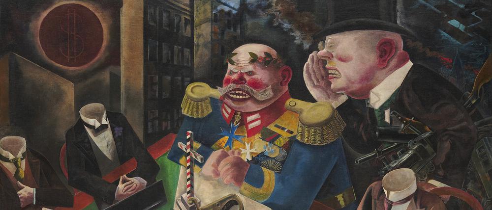 George Grosz in der Staatsgalerie Stuttgart: Gift statt Glitzer und Gold