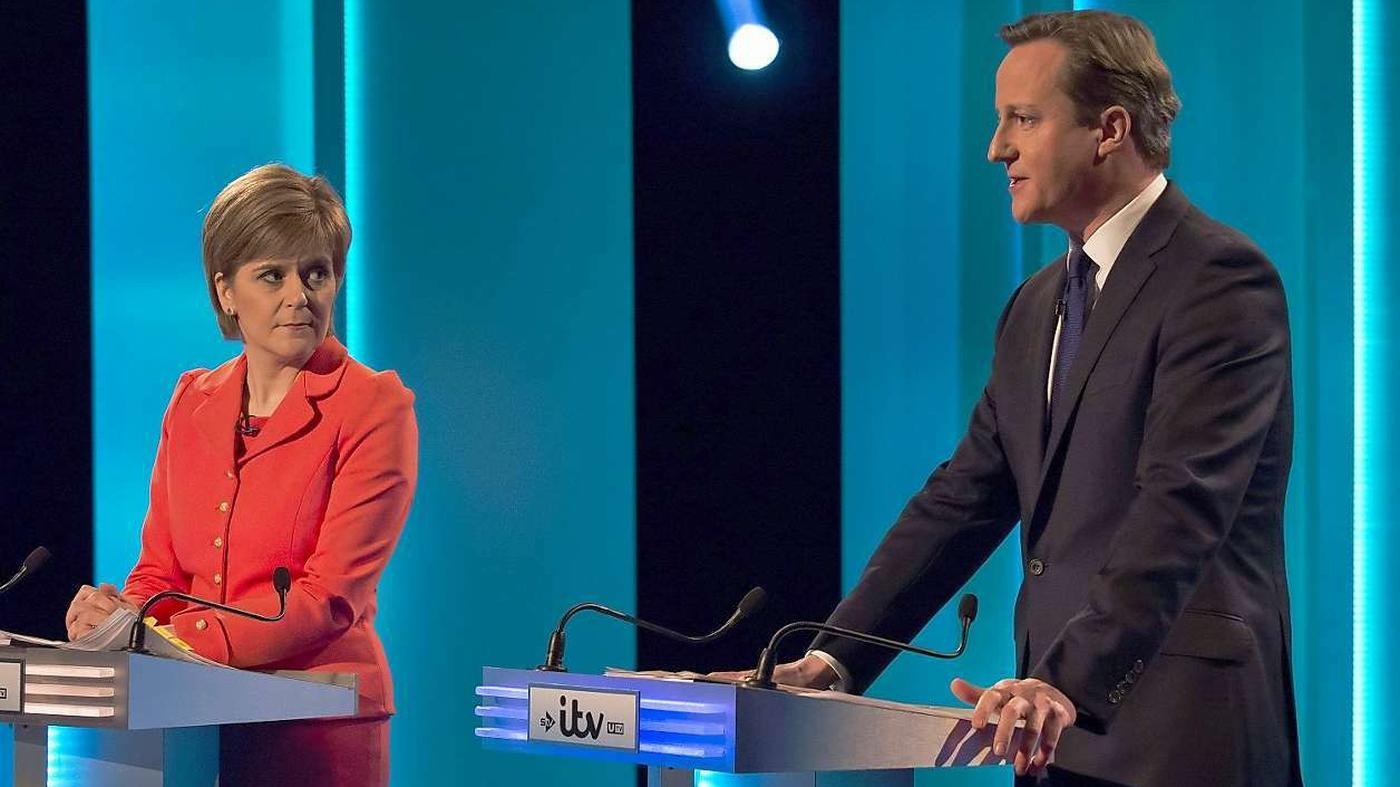 TV-Duell vor Großbritannien-Wahl: David Cameron verteidigt Vorsprung ...