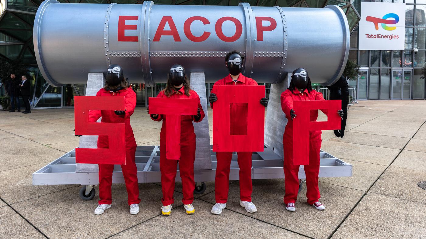 EACOP-Pipeline: EU-Parlament fordert alternative Route von TotalEnergies
