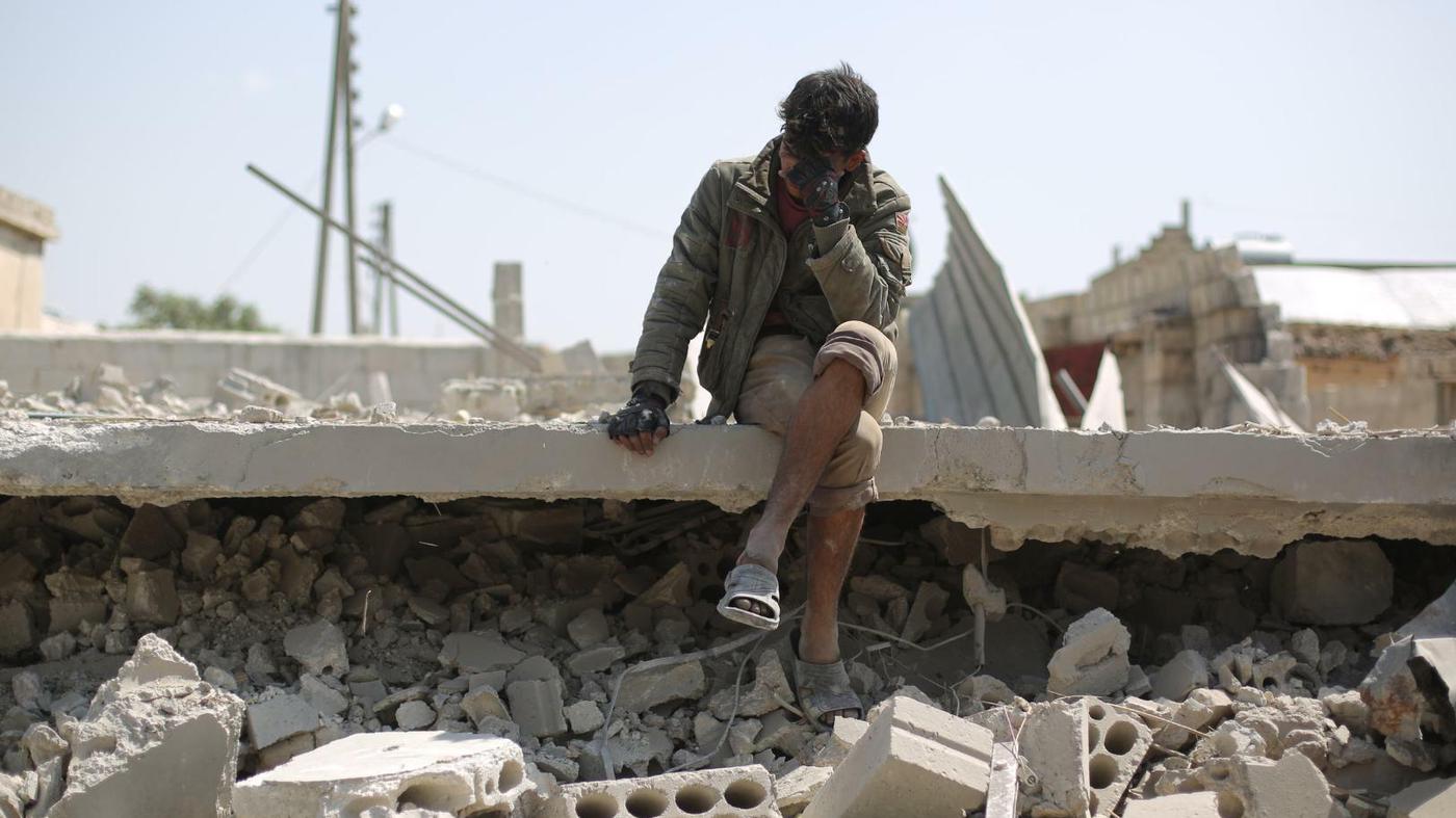 Luftangriffe auf Wohngebiete: Mehr als 150.000 Menschen fliehen vor Kämpfen in Syrien