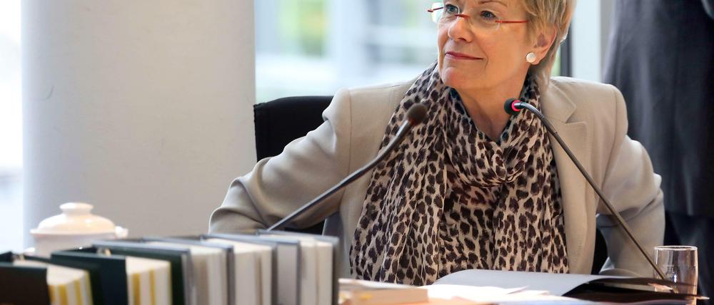 Abschied aus dem Bundestag: Petra Merkel