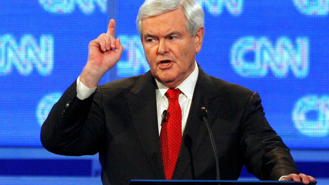 Wahlkampf der US-Republikaner: Newt Gingrich kämpft sich in TV-Debatte ...