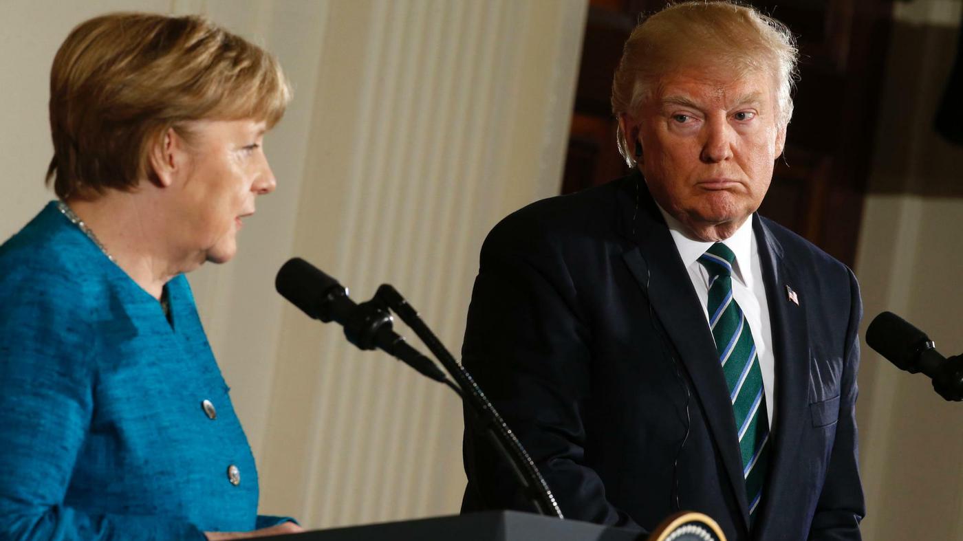 Nach dem Treffen im Weißen Haus: Was hat Angela Merkel bei Donald Trump ...