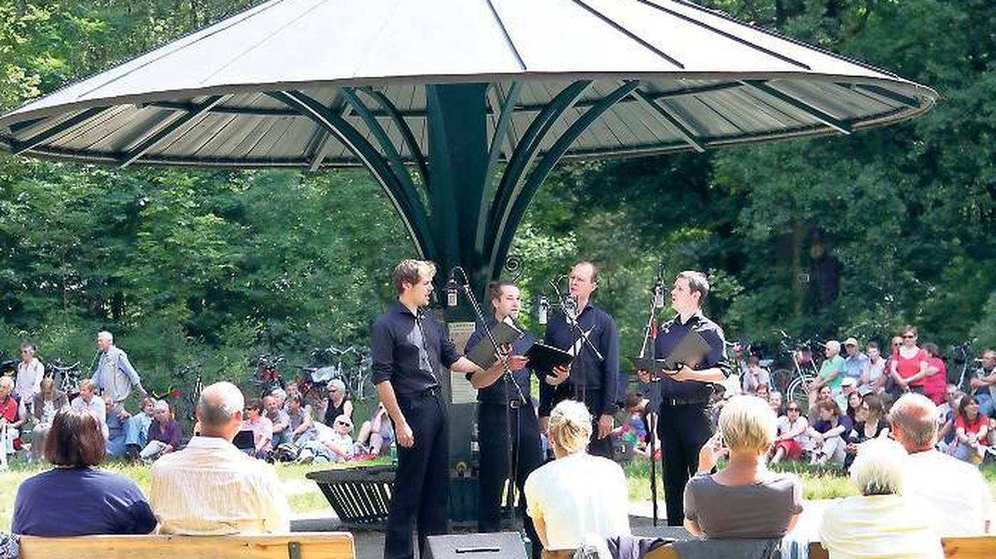 Landeshauptstadt: Picknick im Wildpark