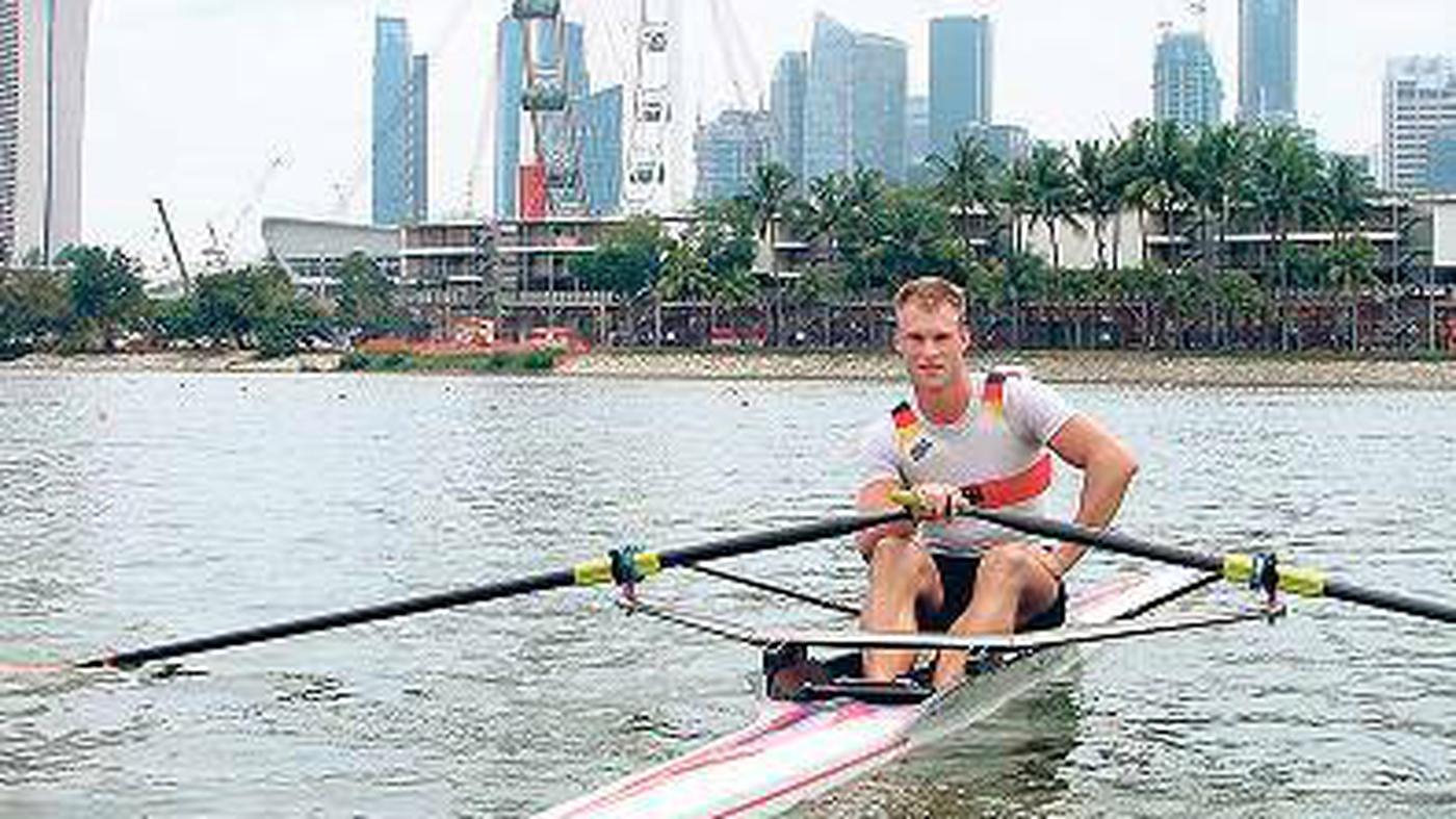 Sport: Felix Bach in Singapur im Finale