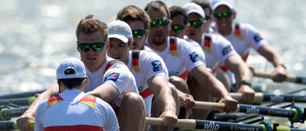 Souveräner Sieg vor den Niederlanden: Deutscher Ruder-Achter ist ...