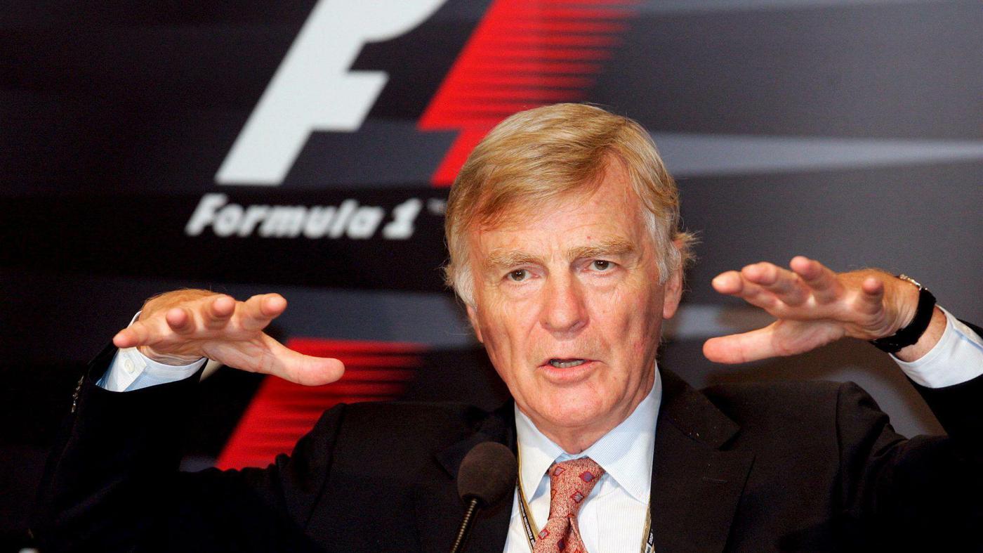 Einer der Väter der modernen Formel 1: Max Mosley im Alter von 81 ...