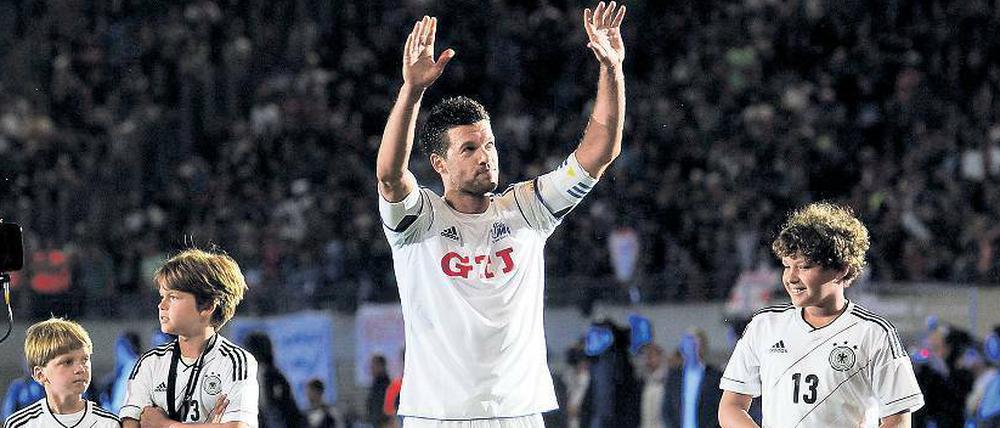 Abschied von Michael Ballack: Leipzig feiert den ehemaligen Nationalspieler