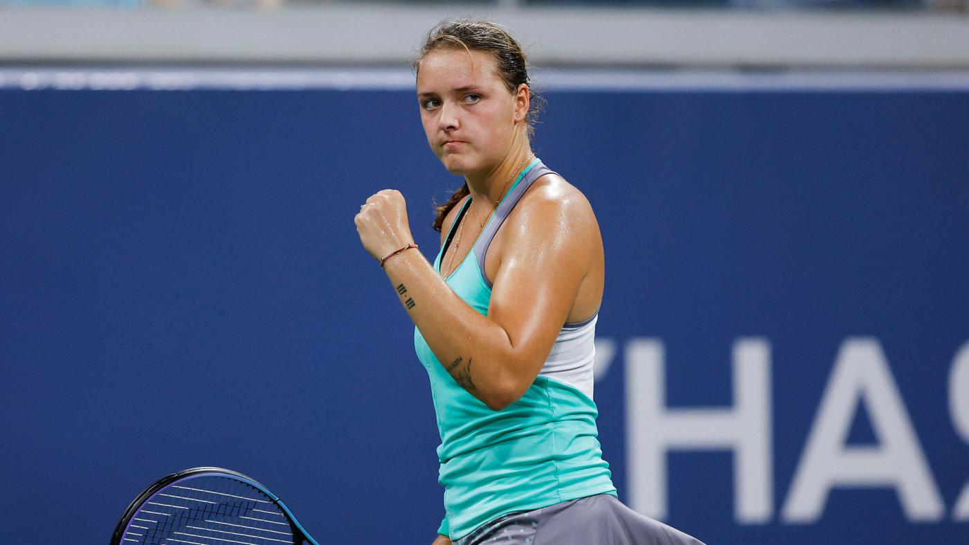 Last German player at the US Open: Jule Niemeier rushes into the third ...