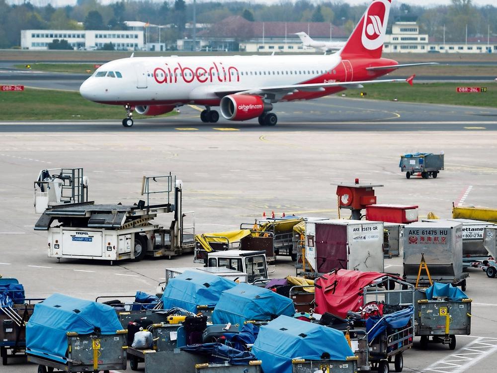 Air Berlins Partner Aeroground: Personalmangel hemmt den Betrieb am ...